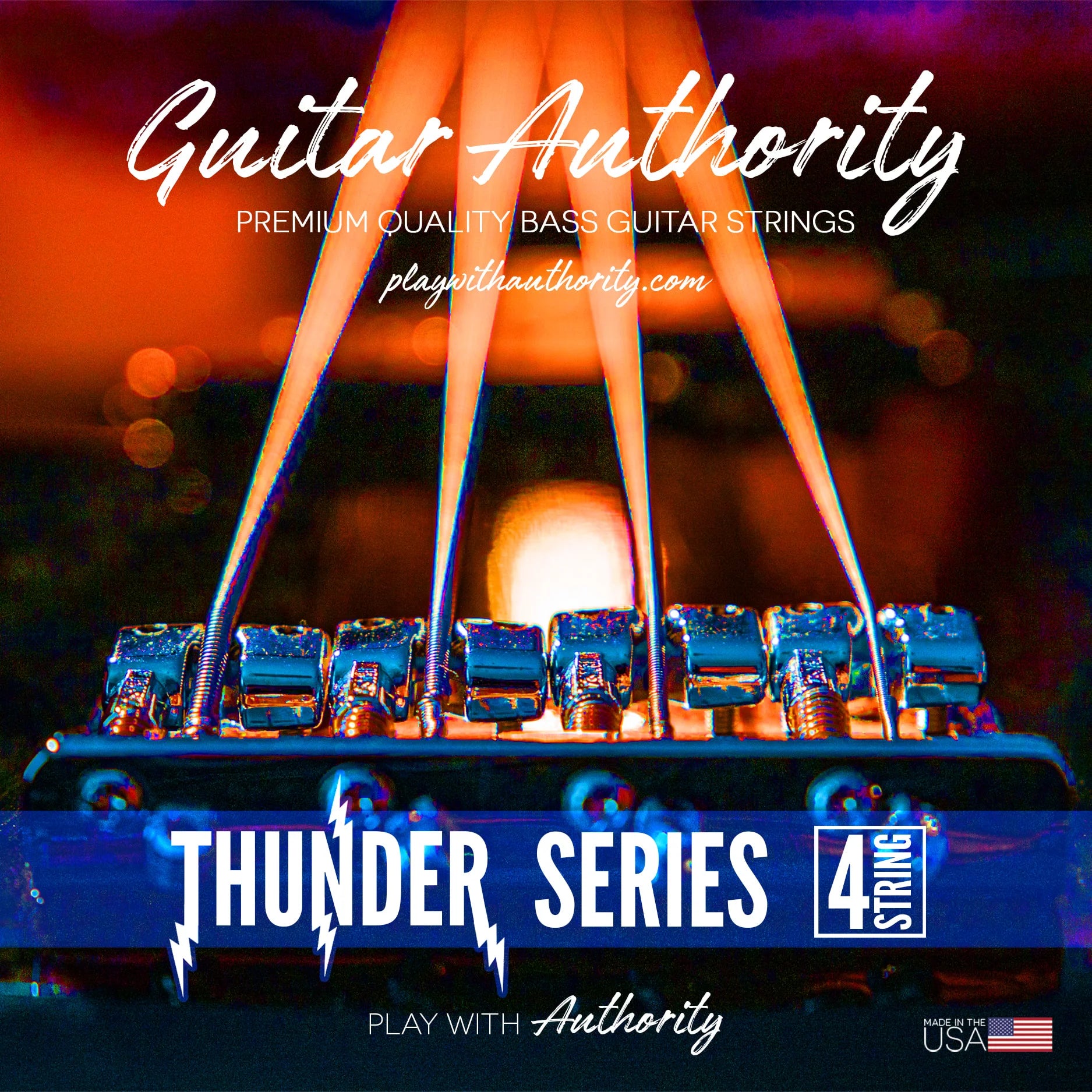 Electric Bass Guitar Strings| Thunder Series – Guitar Authority